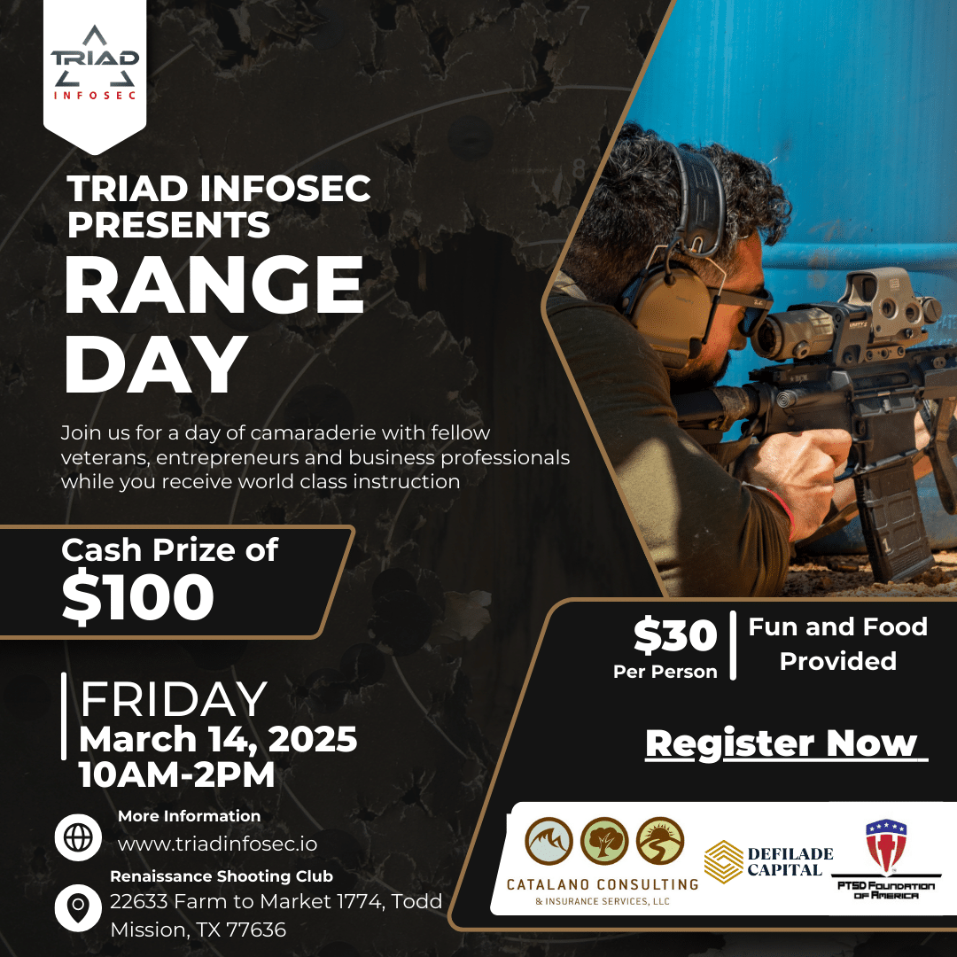 Events from February 26 – March 14 – Triad InfoSec